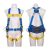 HONEYWELL MILLER FULL BODY SAFETY HARNESS BELT (MB9000)&DOUBLE LANYARD ...